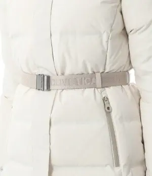 Duvetica Long-sleeved Hooded Down Jacket