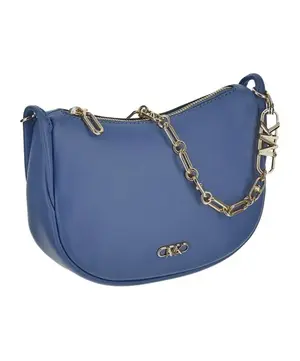 Michael Kors Logo Plaque Chained Small Shoulder Bag