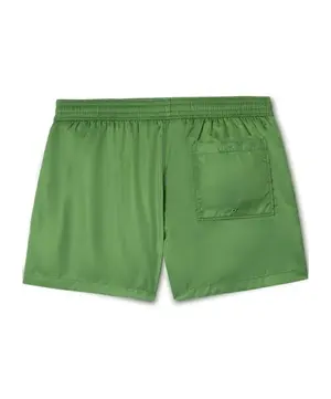 Off-White Logo Printed High Waist Swim Shorts