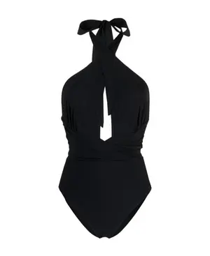Zimmermann Strap-up One-piece Swimsuit - Black