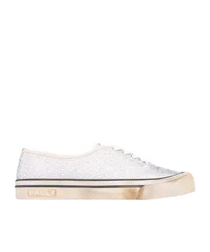 Bally Lacing Low-cut Skate Shoes - White