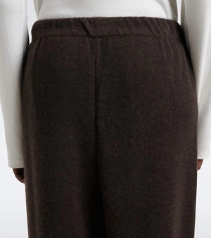 THE ROW Parvi Cashmere Wide-leg Pants