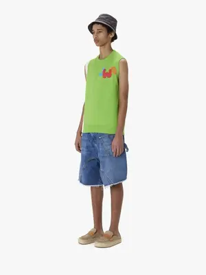 J.W.ANDERSON Two-tone Knitted Vest