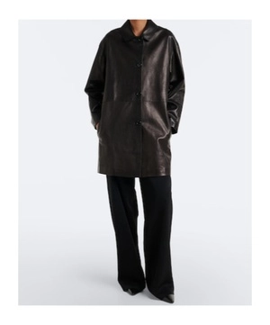 THE ROW Donata Leather Coat