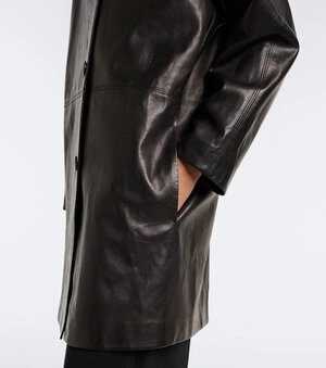 THE ROW Donata Leather Coat