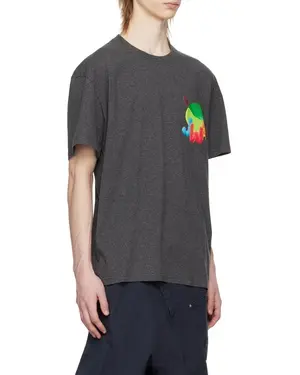 J.W.ANDERSON Jw Anderson Jwa Lime Printed T-shirt