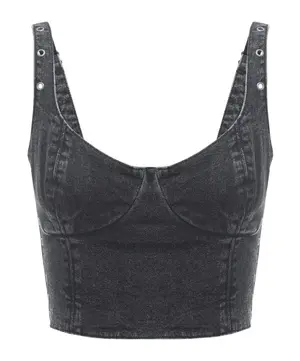 Ksubi Sleeveless Bustier Top