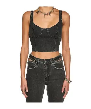 Ksubi Sleeveless Bustier Top