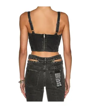 Ksubi Sleeveless Bustier Top