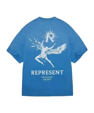 REPRESENT Icarus Printed Crewneck T-shirt