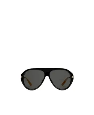 Gucci Navigator Frame Sunglasses - Black