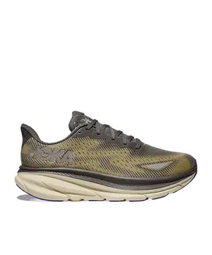 Hoka One One Clifton 9 Logo-detail Sneakers - Graveleggshell