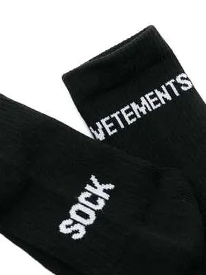 Vetements Logo Socks