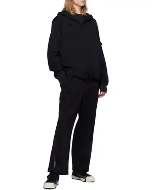 Y3 Drawstring Zip-up Hoodie