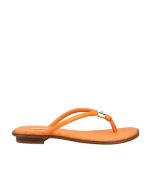 Michael Kors Monogram Flat Sandals