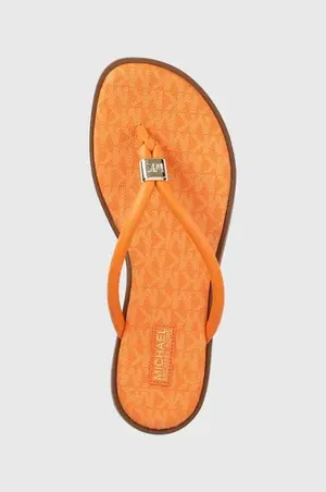 Michael Kors Monogram Flat Sandals