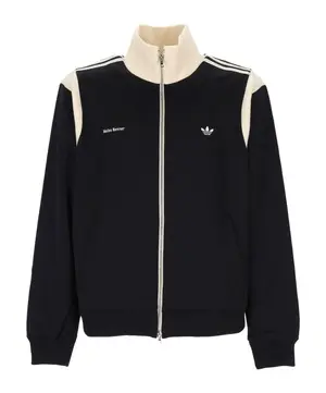 Adidas X Wales Bonner Zip Up Long Sleeved Sweatshirt - Night Navy