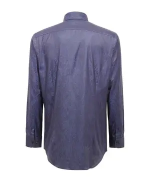 Etro Paisley-jacquard Buttoned Shirt