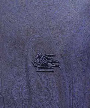 Etro Paisley-jacquard Buttoned Shirt