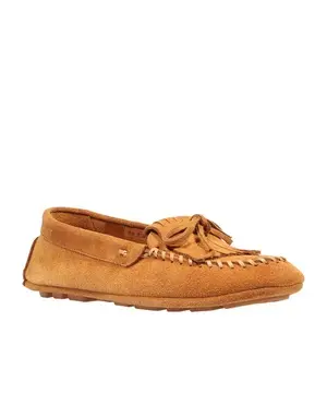 Bally Logo Moccasins