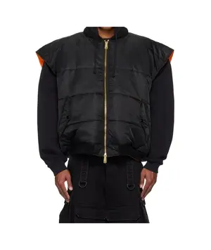 Vetements Zip-up Quilted Vest