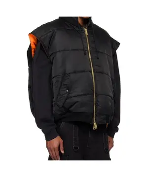 Vetements Zip-up Quilted Vest