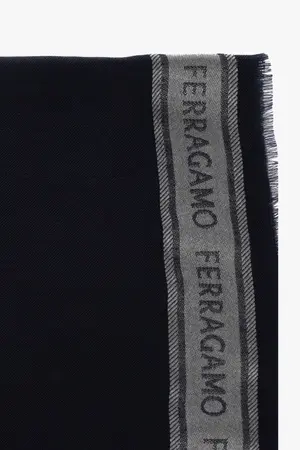 FERRAGAMO Color Blocked Scarf