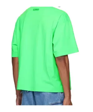 Vetements Oval Logo Printed Crewneck T-shirt