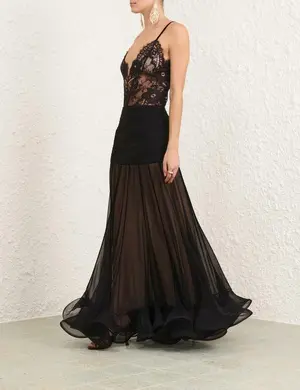 Zimmermann Illustration Maxi Skirt