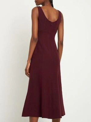Roland Mouret Strapless Mid-length Dress