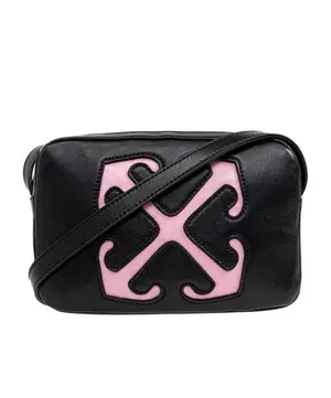 Off-White Metropolitan Camera Logo Patch Crossbody Bag