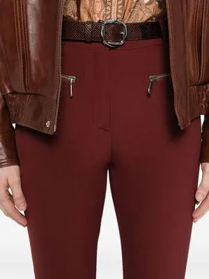 Etro Slim-fit Trousers With Zip