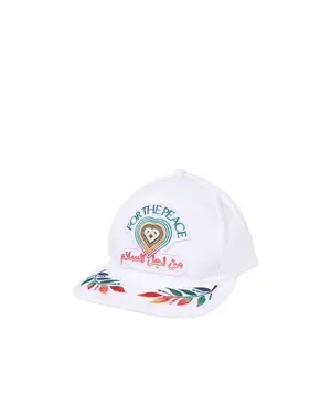 Casablanca For The Peace Baseball Cap - White