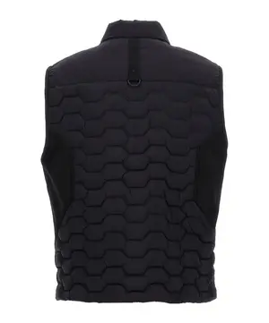 Moose Knuckles Granite Logo Plaque Vest