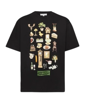 J.W.ANDERSON Jw Anderson Diorama-printed T-shirt - Black