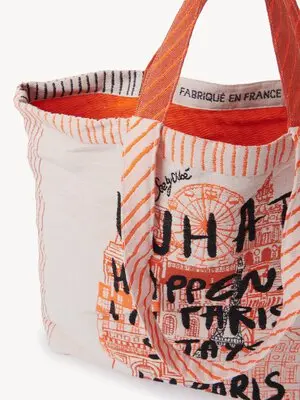 See By Chloé Letter Printed Shoulder Bag