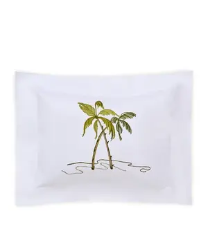 Loretta Caponi Garden Of Eden Boudoir Pillowcase - White