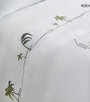 Loretta Caponi Garden Of Eden Super King Flat Sheet