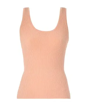 Zimmermann Ribbed Knit Tank Top