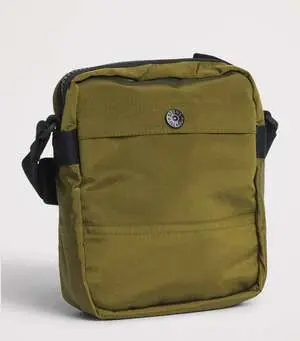 Stone Island Coated-nylon Logo Cross-body Bag