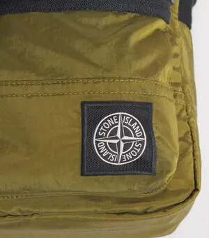 Stone Island Coated-nylon Logo Cross-body Bag