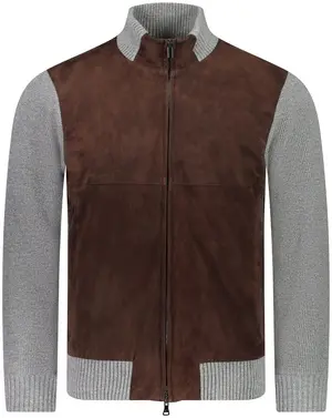 PAUL & SHARK Zippered Knitted Cardigan
