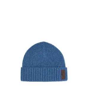 Paul & Shark Logo-patch Beanie Hat - Blue