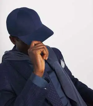 Eleventy Cotton-cashmere Baseball Cap