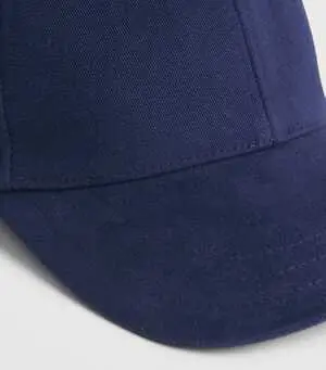 Eleventy Cotton-cashmere Baseball Cap