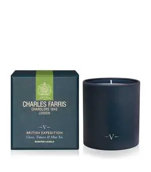 CHARLES FARRIS British Expedition Scented Candle - Navy