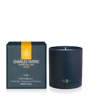CHARLES FARRIS Portobello Scented Candle - Navy