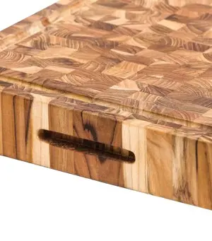 TEAKHAUS Extra Thick Butcher Block Carving And Cutting Board