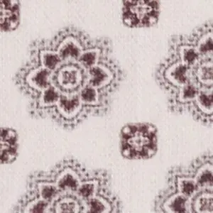 Eleventy Cotton-wool Geometric Pocket Square - Ivory