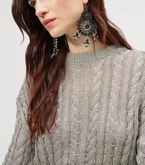 Alexander McQueen Lustre Drop Earrings